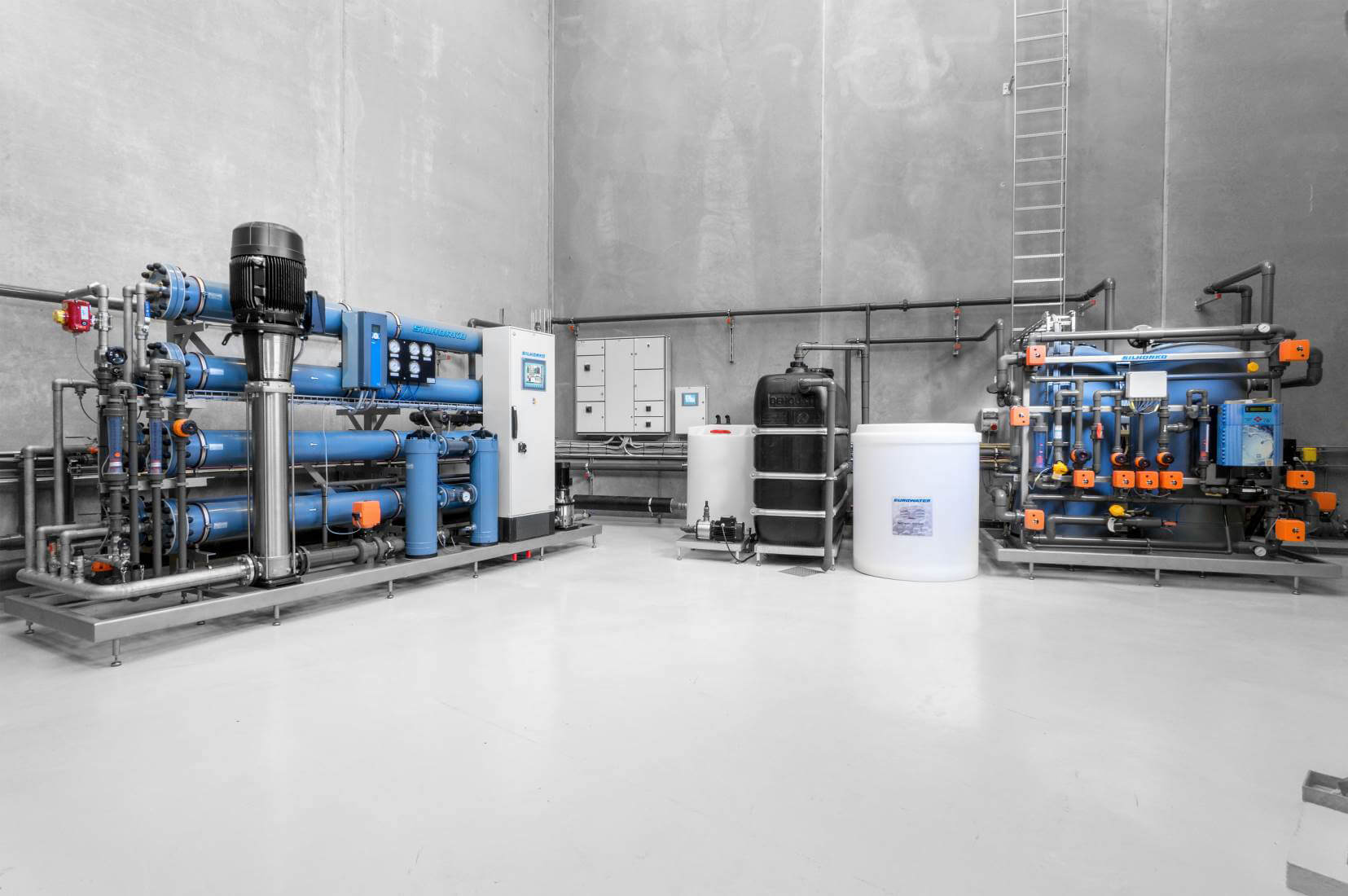 Pure water treatment by EUROWATER